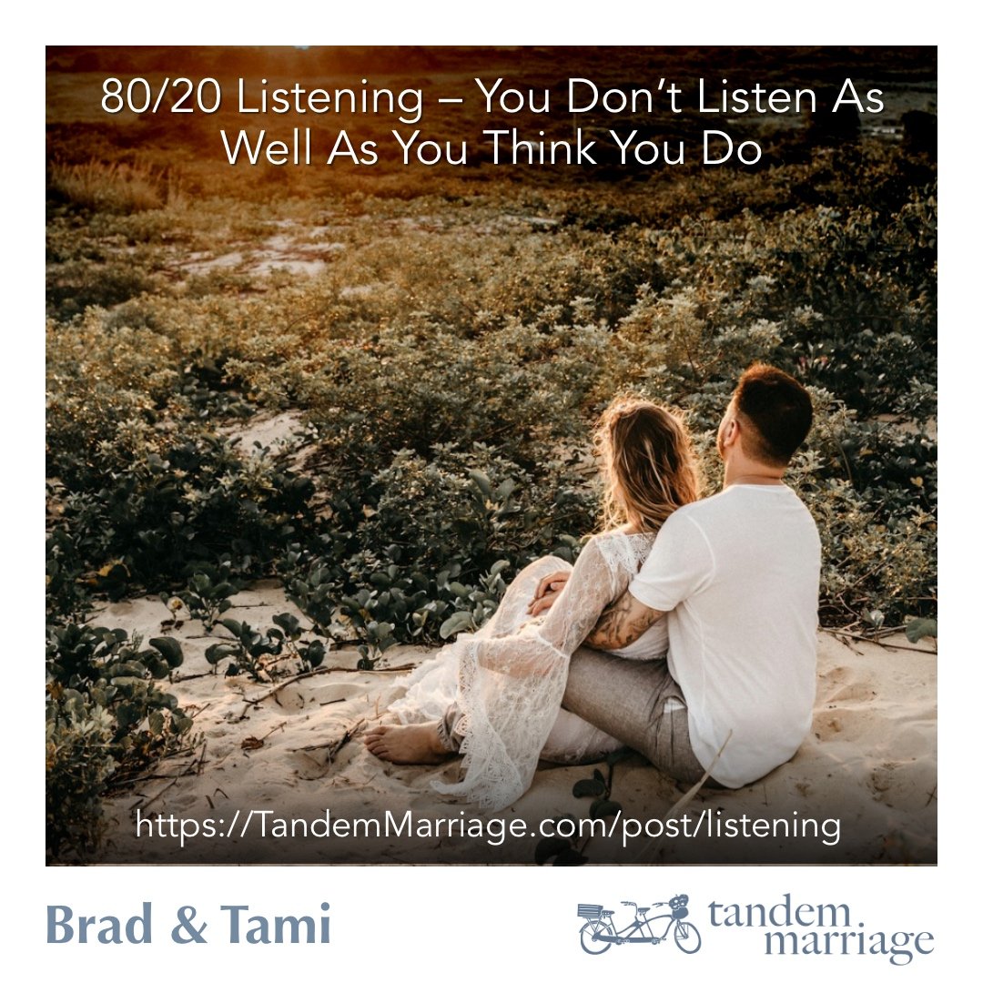 80/20 Listening - You Don't Listen As Well As You Think You Do!